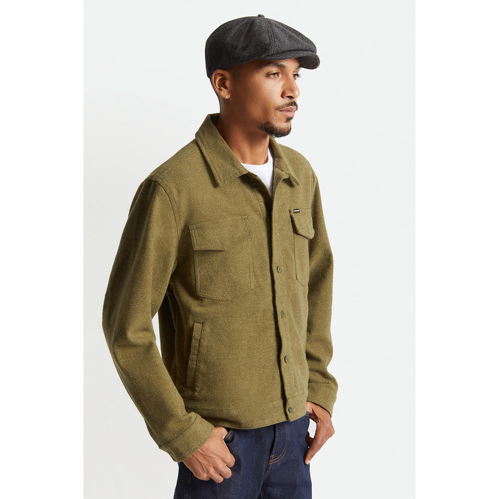 BOWERY TRUCKER JACKET - MILITARY OLIVE